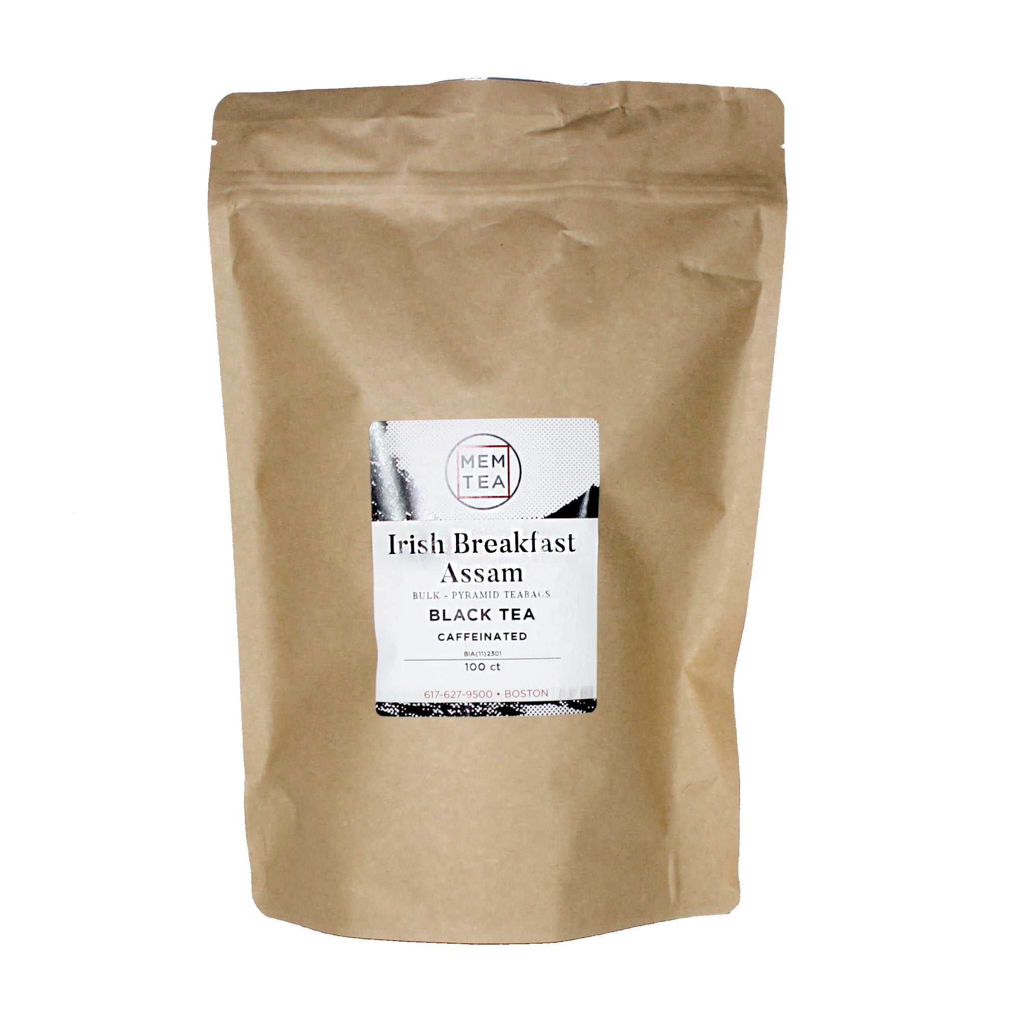Irish Breakfast: Assam - Pyramid Tea Bags – MEM TEA