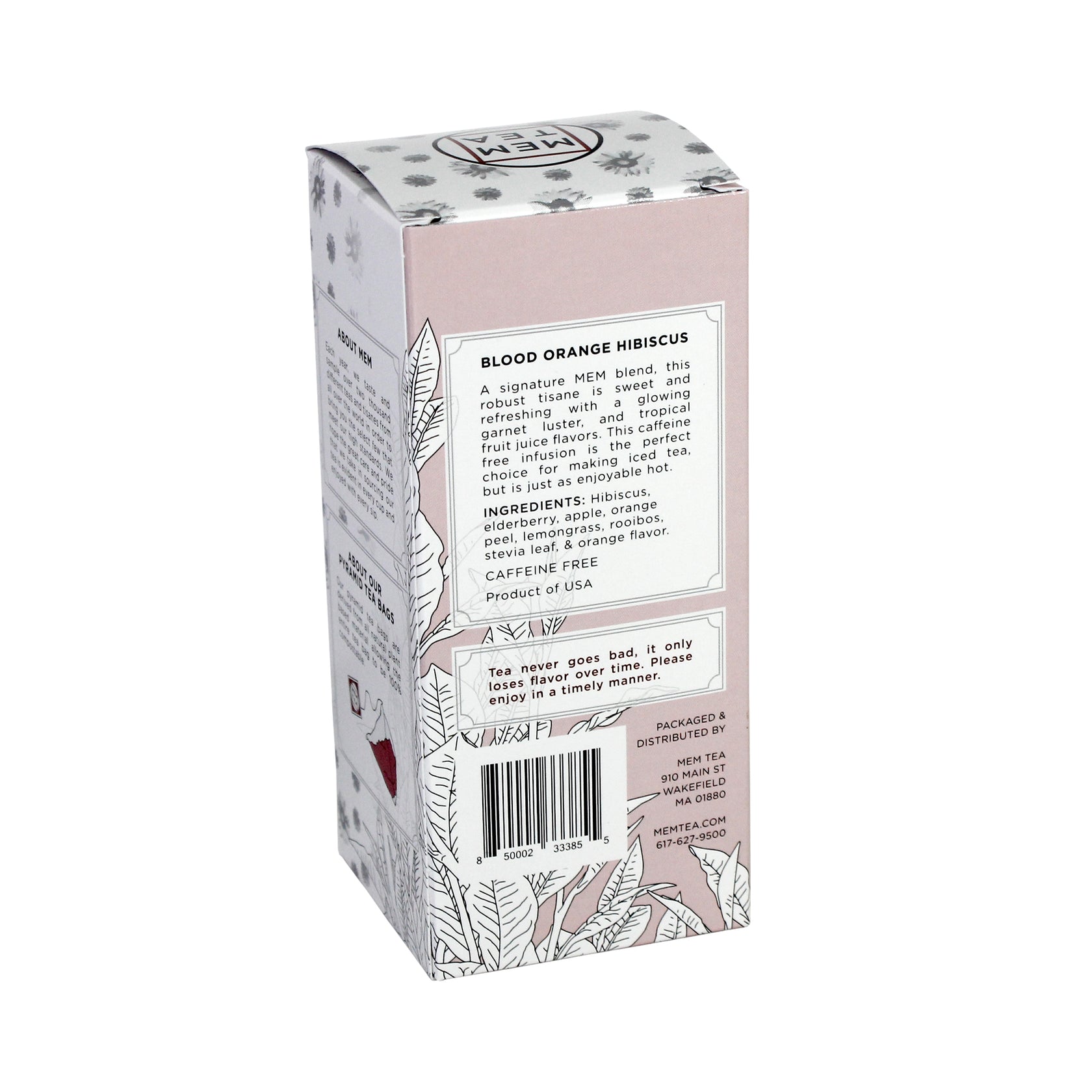 Blood Orange Hibiscus - Pyramid Tea Bags – MEM TEA